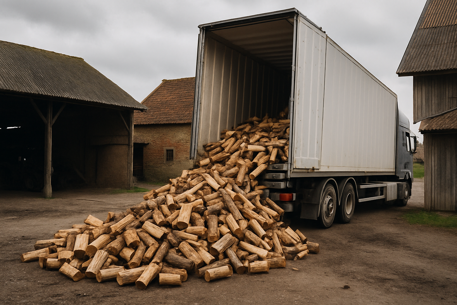Bois De Chauffage Par Camion Complet 44null